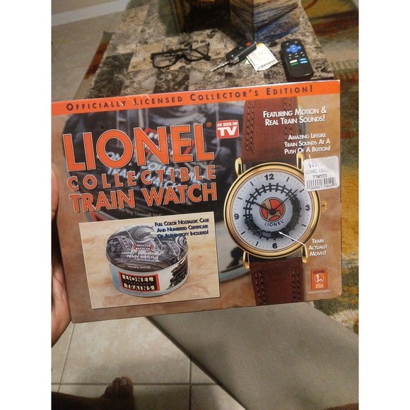 Other | Lionel Collectible Train Watch Collectors Edition New In Box ...